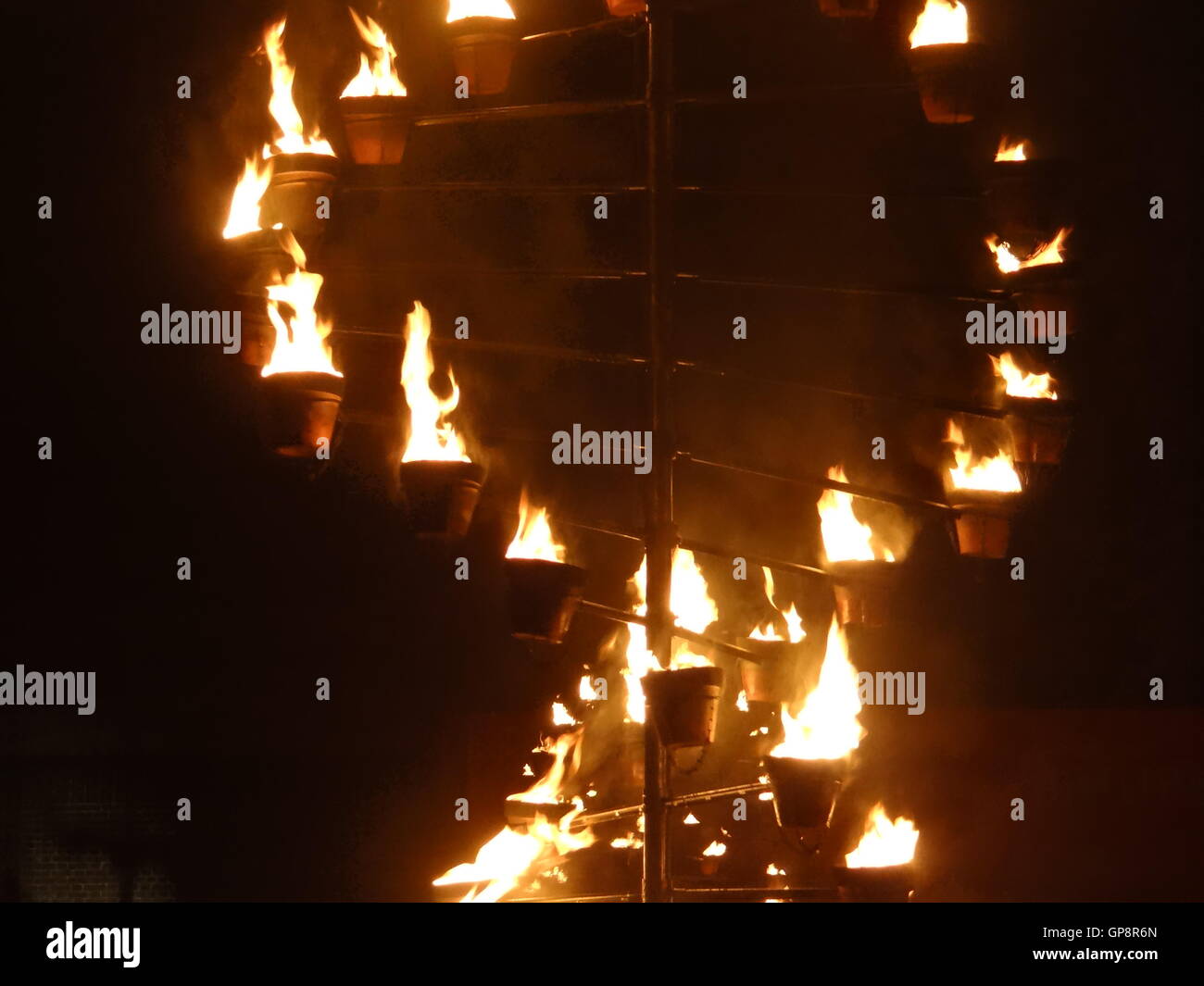 Fire Garden at Tate Modern for 350th anniversary of London Great Fire ...