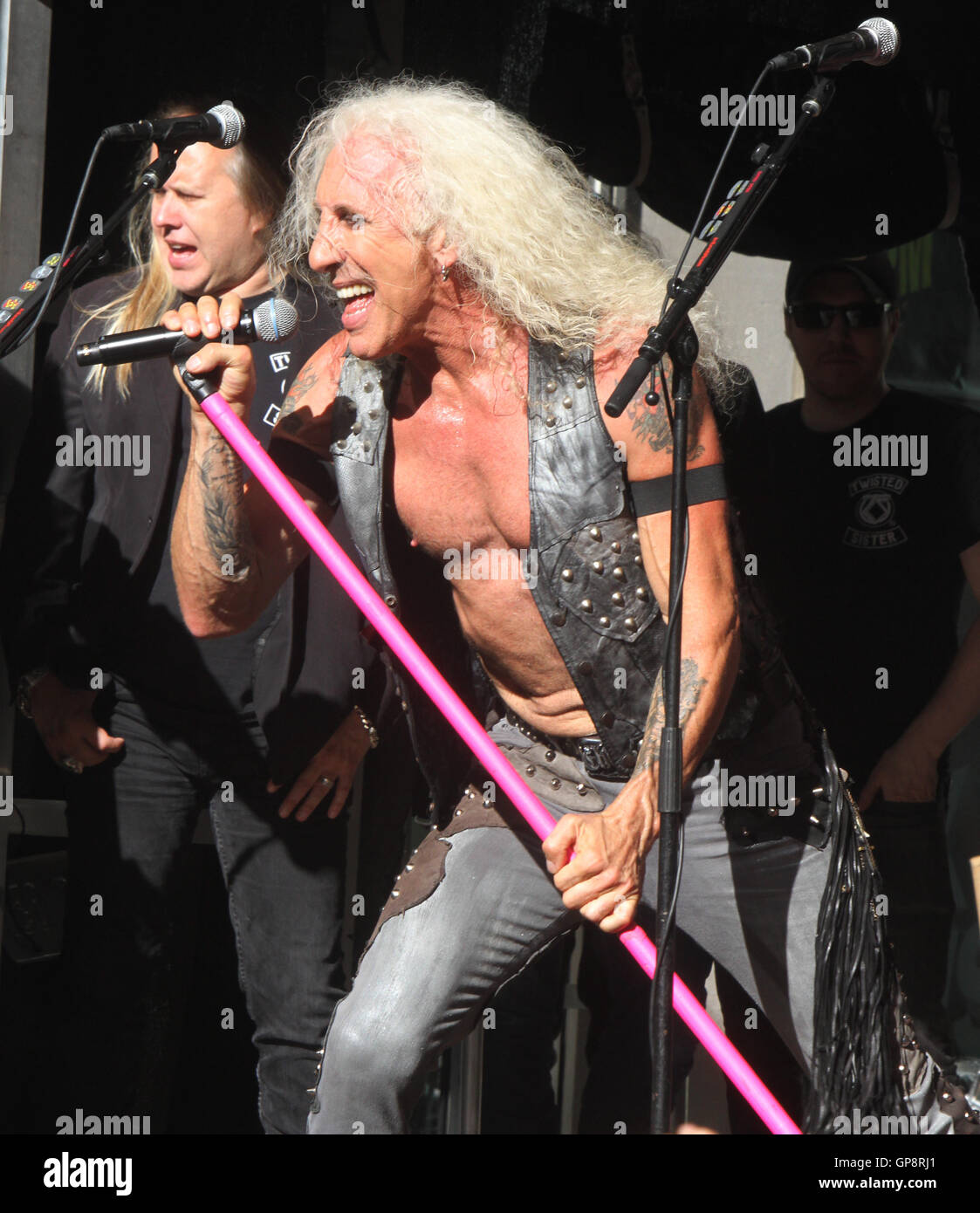 New York, USA. 2nd September, 2016. Dee Snider of Twisted Sister ...