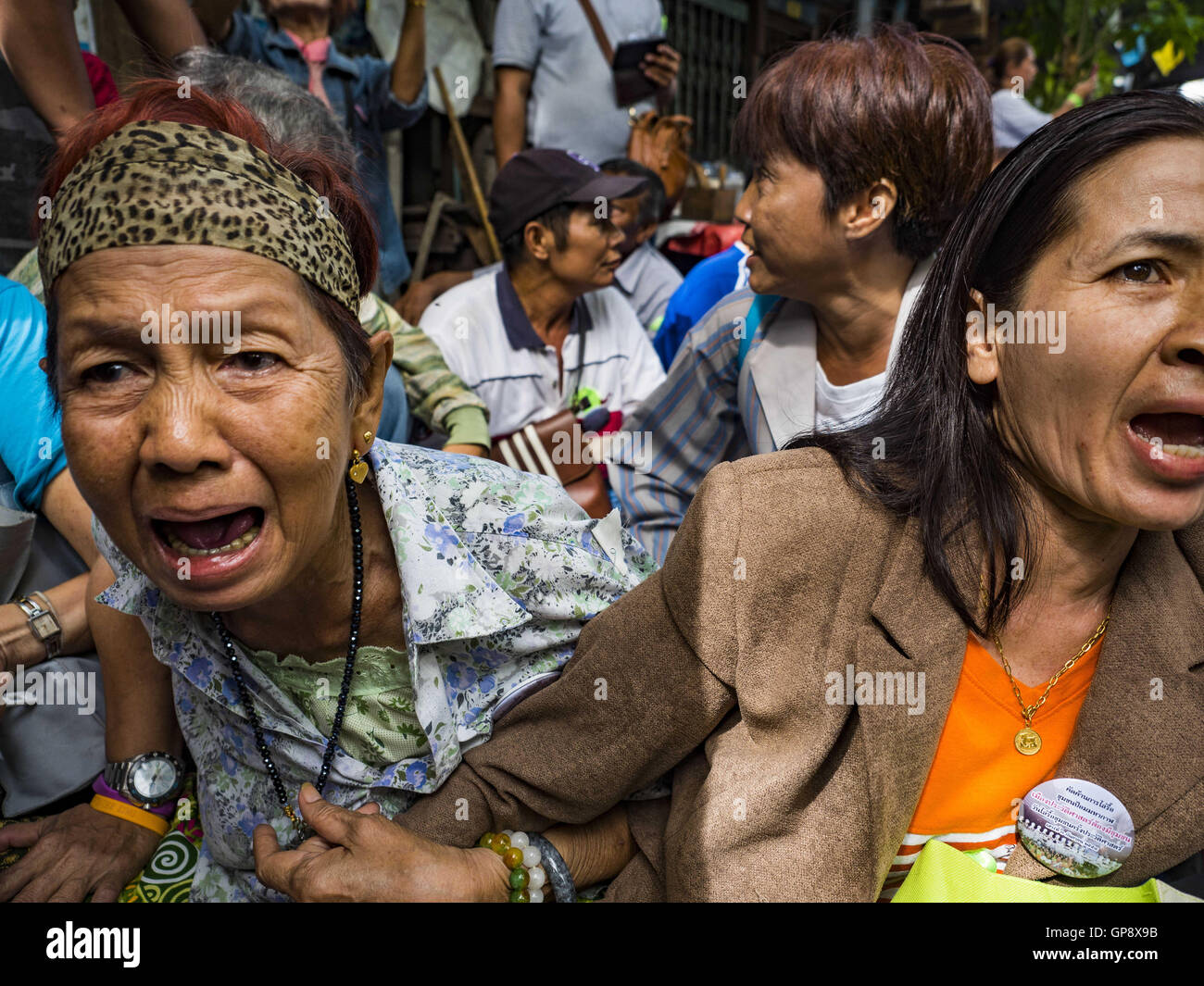 Bangkok, Bangkok, Thailand. 3rd Sep, 2016. Residents of the Pom Mahakan ...