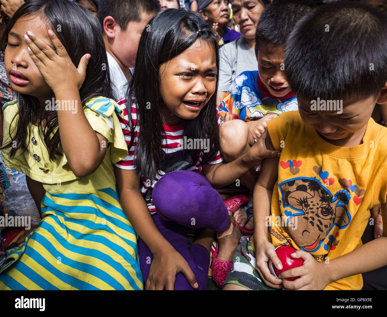 Bangkok, Bangkok, Thailand. 3rd Sep, 2016. Children who live in the Pom ...