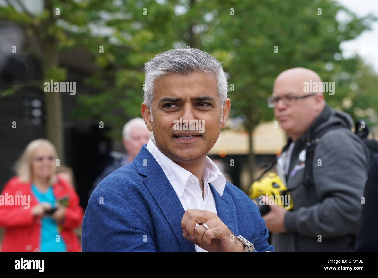 London, England, UK. 3rd Sep, 2016. Sadiq Khan attend the National ...