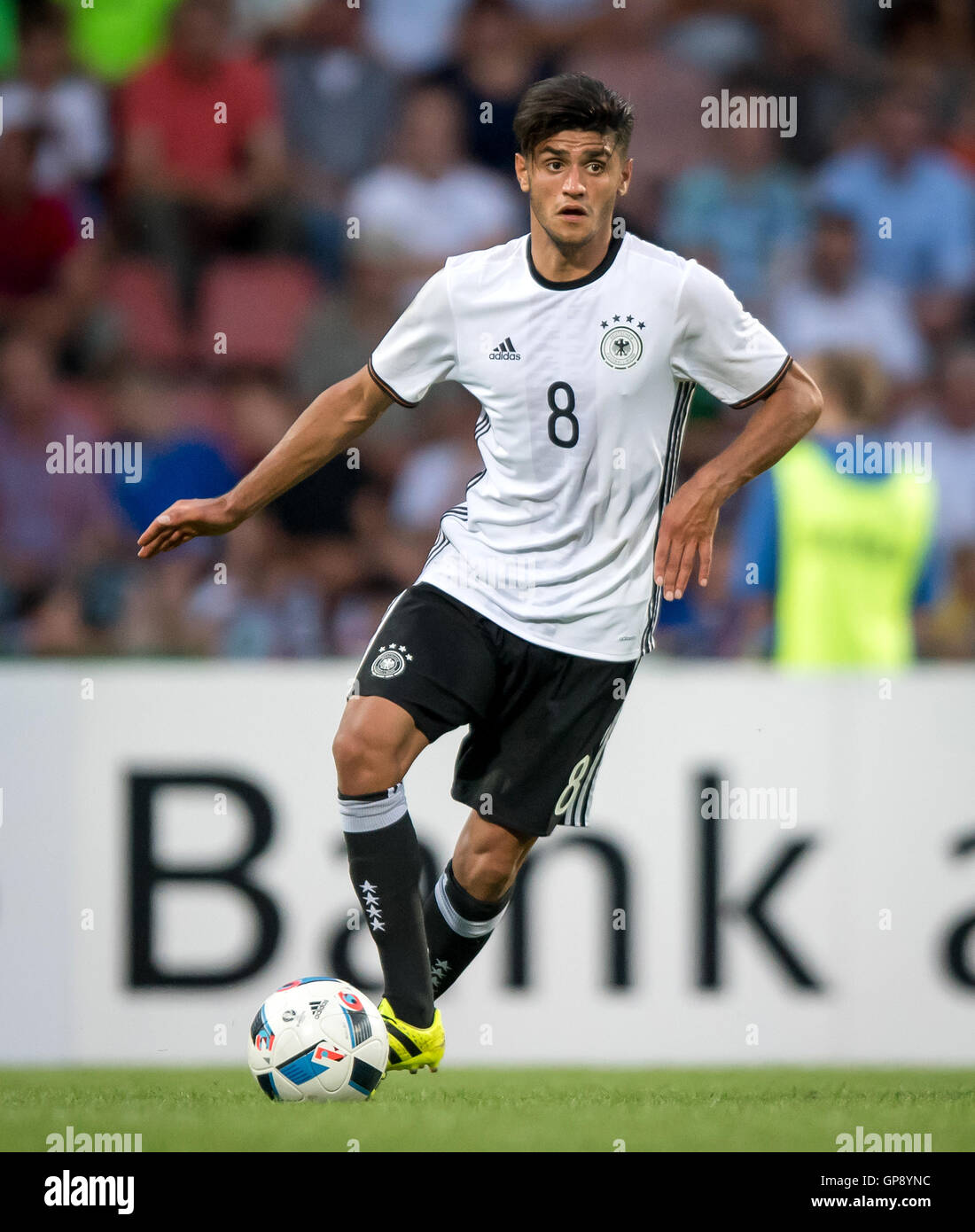 Germany's Mahmoud Dahoud in action during the under-21s friendly ...