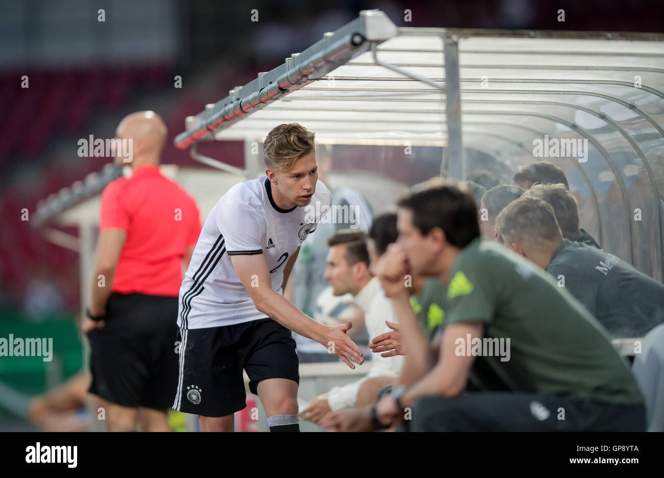 Germany's Mitchell Weiser pictured during the under-21s friendly ...