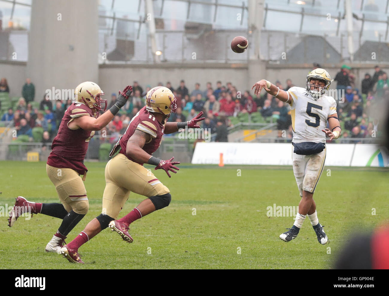 Aviva Stadium, Dublin, Ireland. 03rd Sep, 2016. American College ...