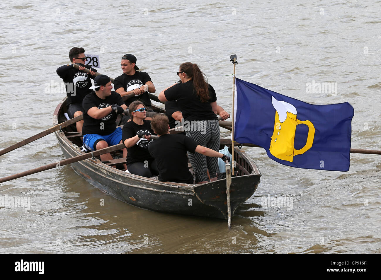 London, UK. 3rd Sep 2016. The Great River Race. Credit: Simon Balson ...