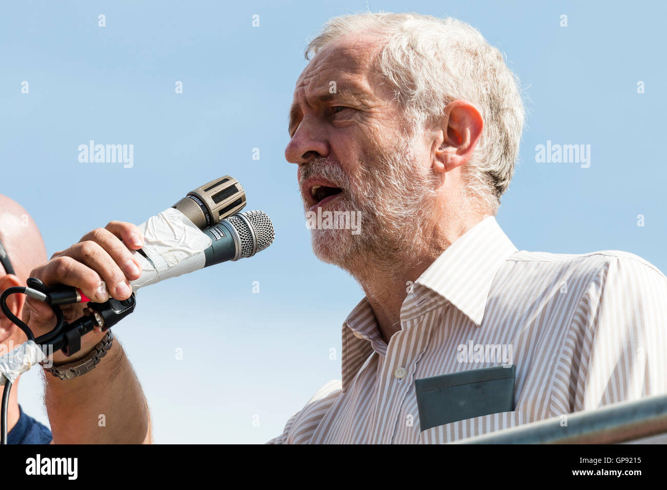 Jeremy Corbyn, UK opposition leader and head of the labour party ...