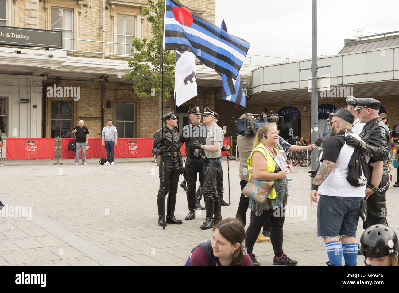 Gay Pride demonstration Reading Stock Photo - Alamy