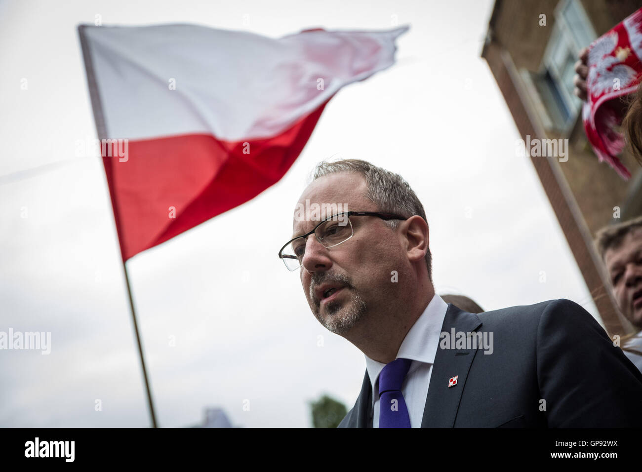 Essex, Harlow UK. 3rd September, 2016. Arkady Rzegocki, Polish ...