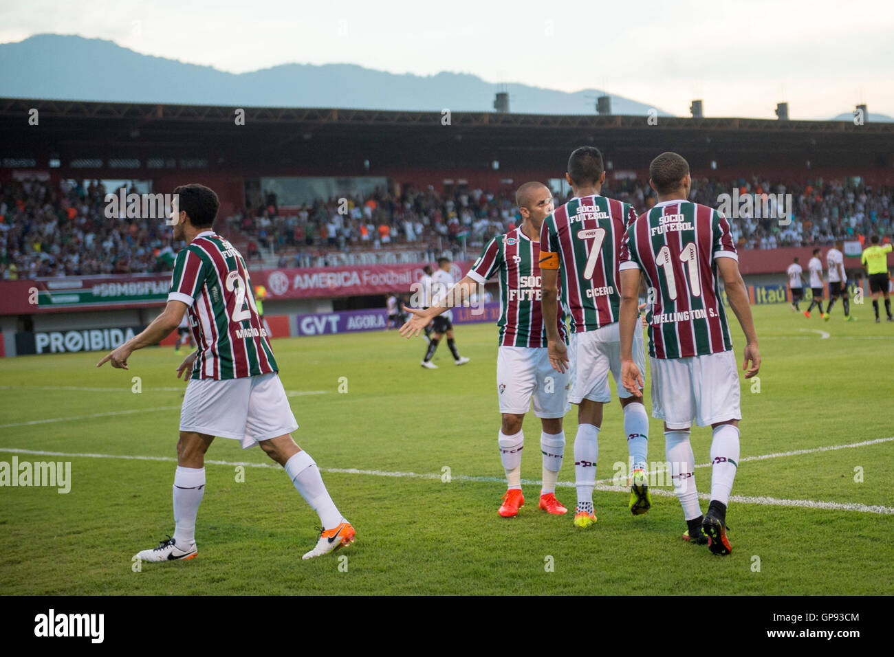 RIO DE JANEIRO, RJ - 03.09.2016: FLUMINENSE X FIGUEIRENSE - Magno Alves ...