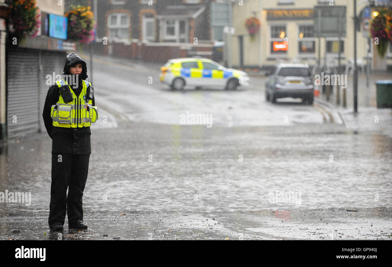 Swansea, Wales, UK. 3rd September, 2016. News A PCSO (police community ...
