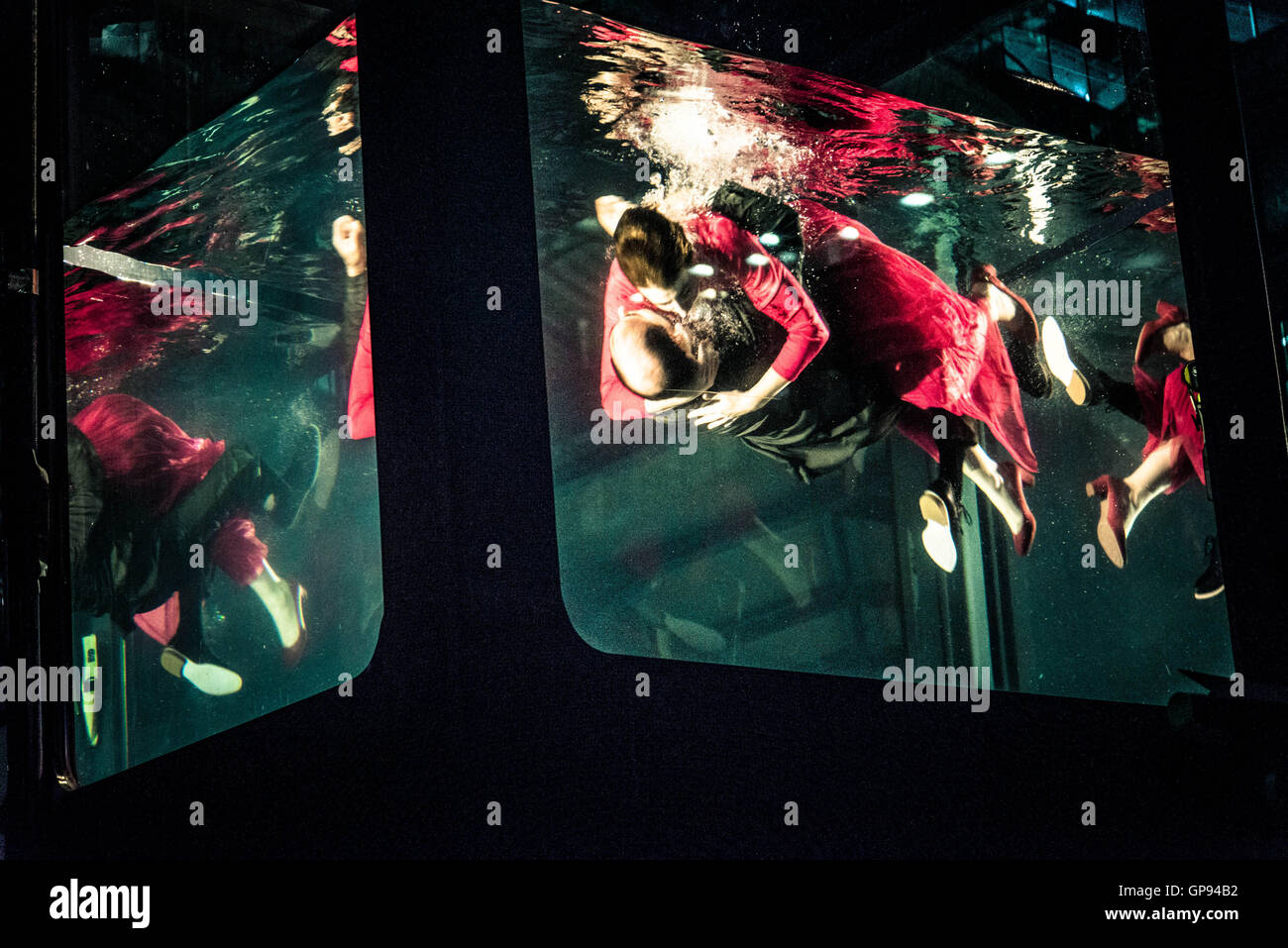 Theatrical performance underwater Stock Photo - Alamy