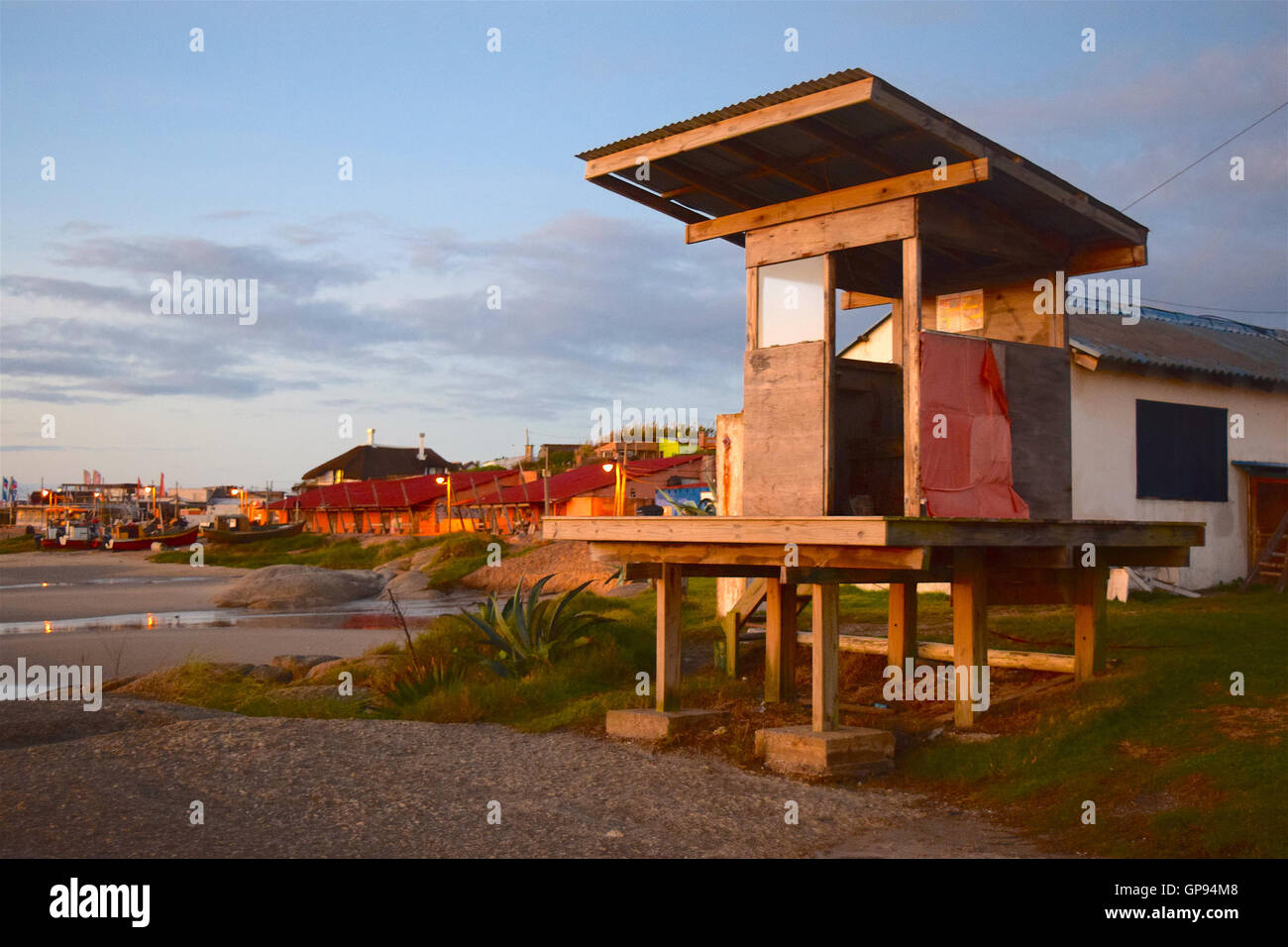 House and sunset Stock Photo - Alamy