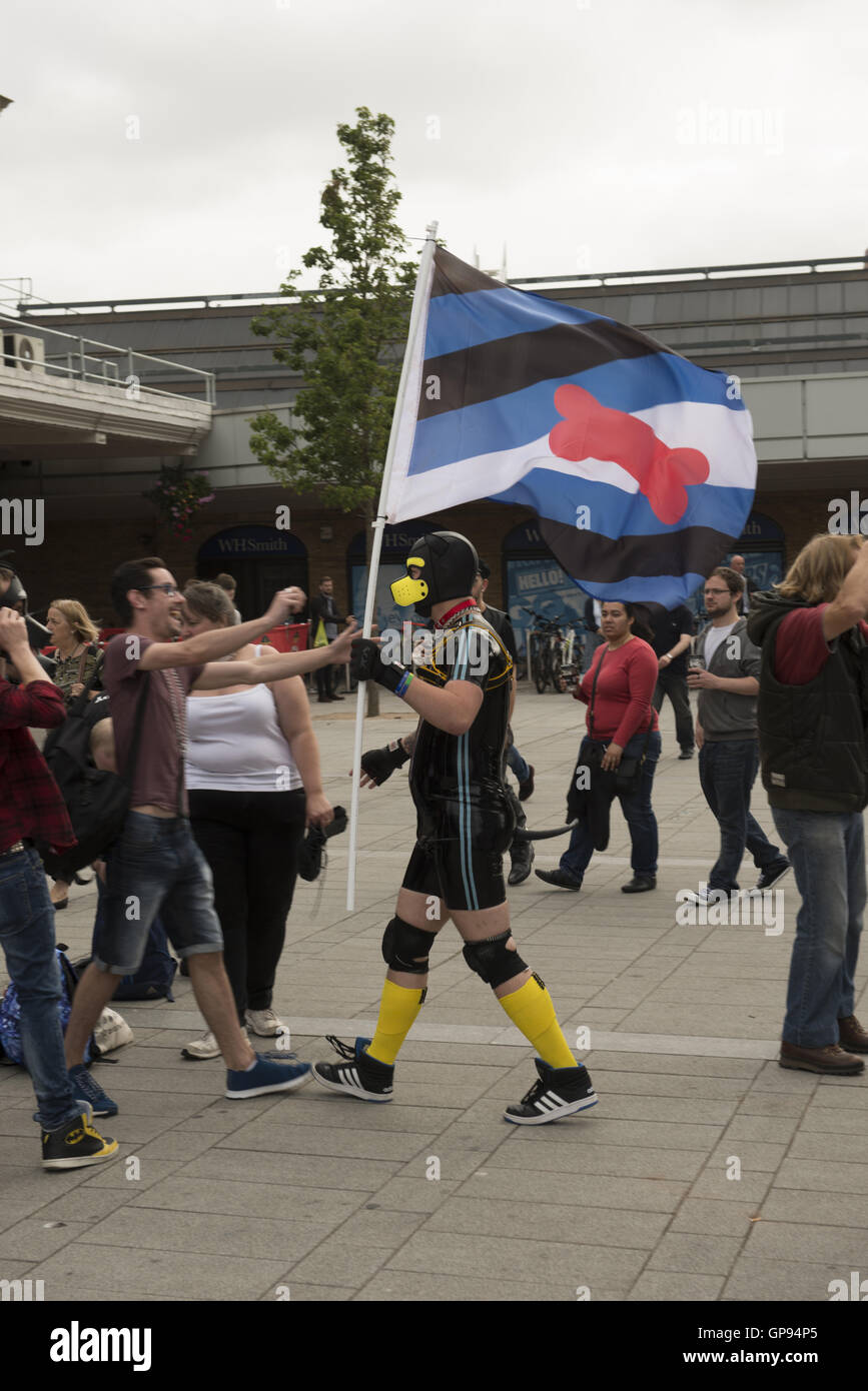 Gay Pride demonstration Reading Stock Photo - Alamy