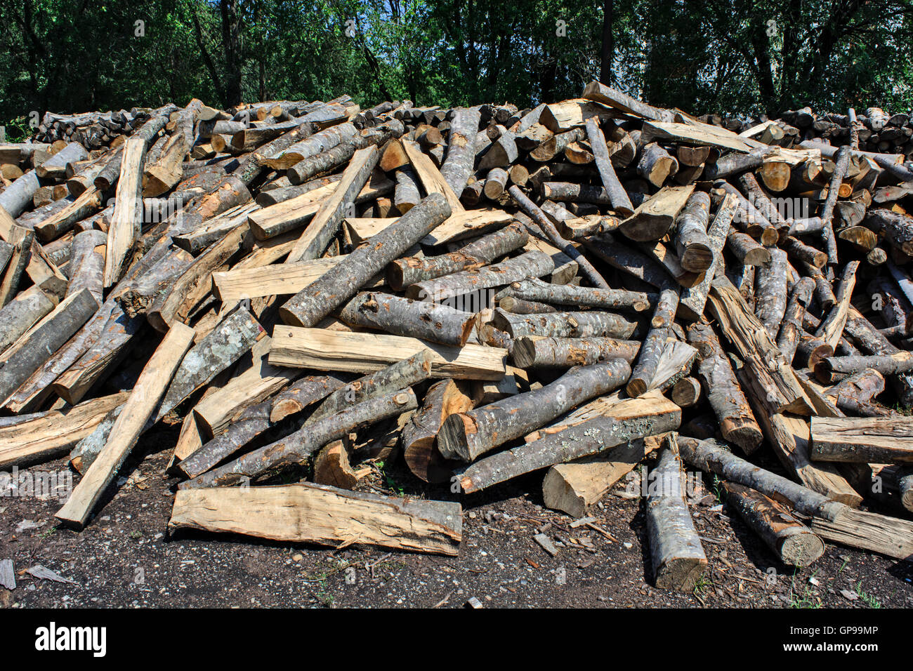 Wood ready for fire hi-res stock photography and images - Alamy