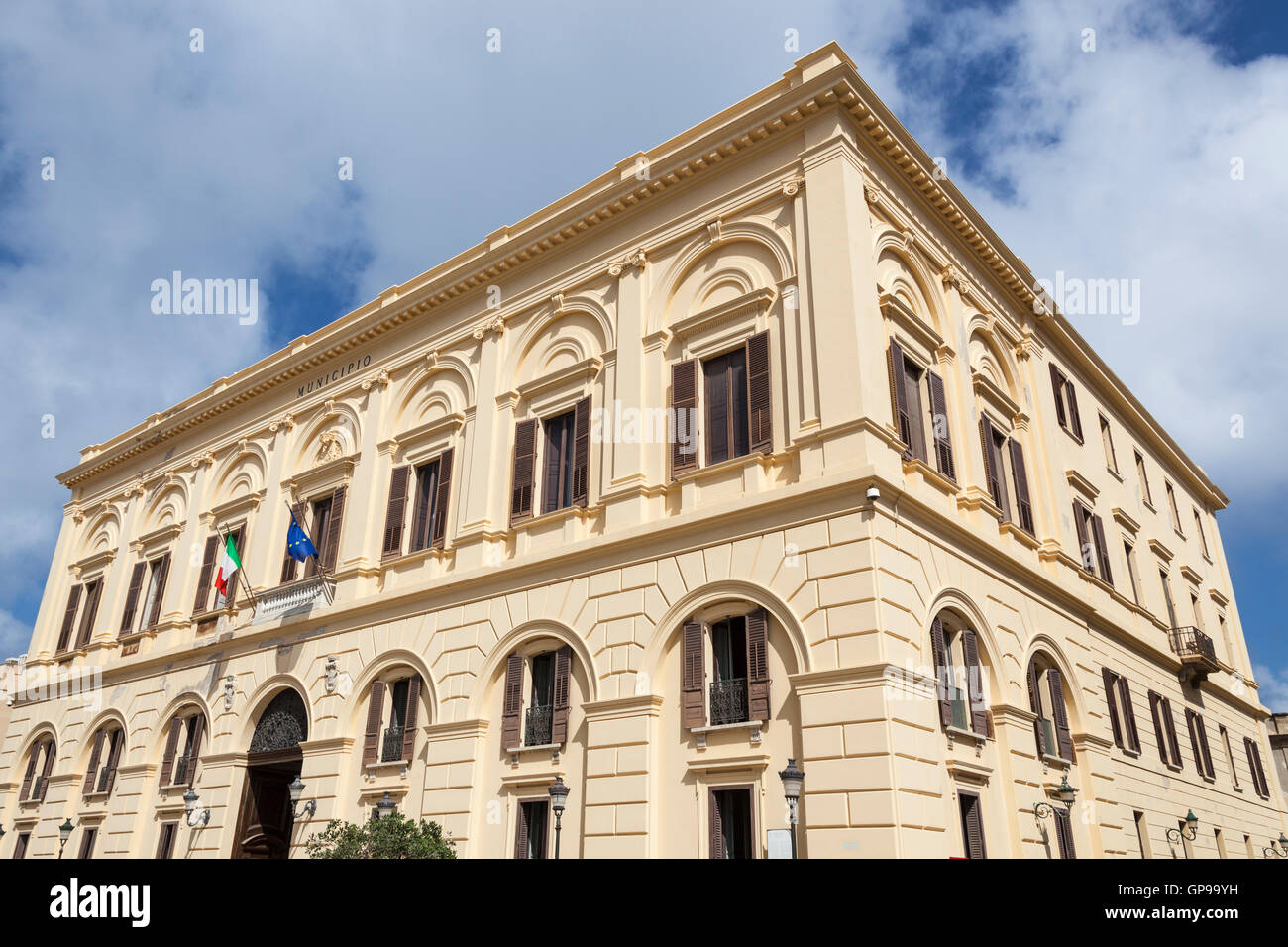 Palazzo D’Ali, Municipio, the Town Hall, Piazza Vittorio Veneto ...