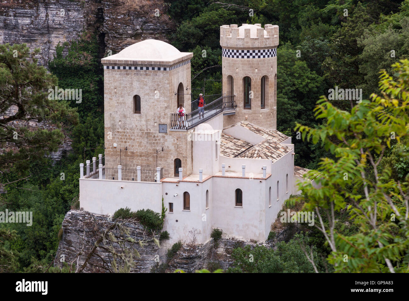 Erice pepoli castle hi-res stock photography and images - Alamy