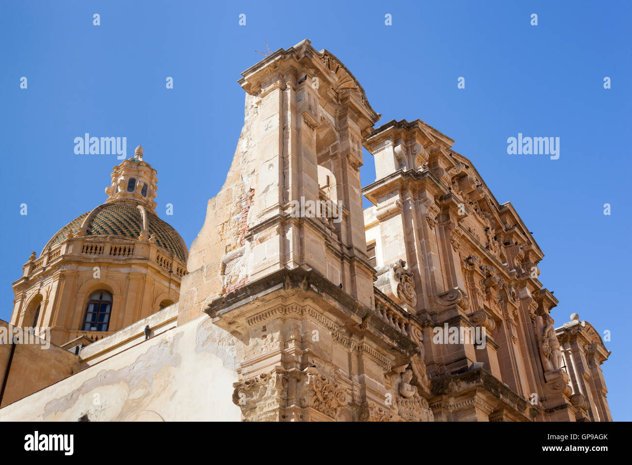 Chiesa Del Purgatorio, Purgatory Church, Marsala, Sicily, Italy Stock ...
