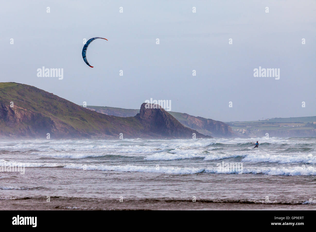 Newgale beach surfer hi-res stock photography and images - Alamy