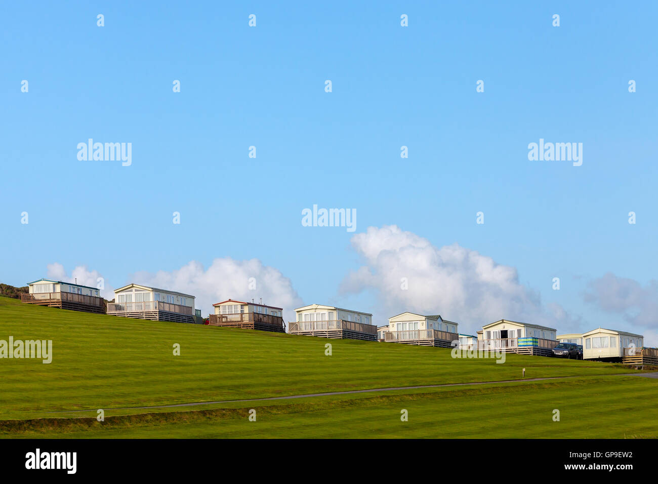 Static caravan hi-res stock photography and images - Alamy