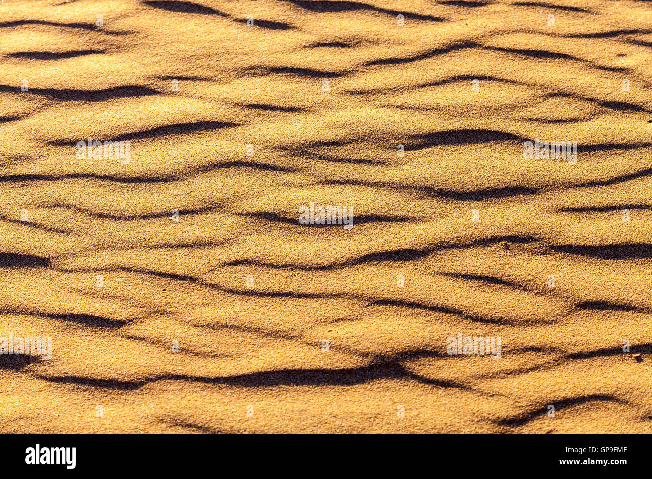Sand Ripple Patterns Stock Photo - Alamy