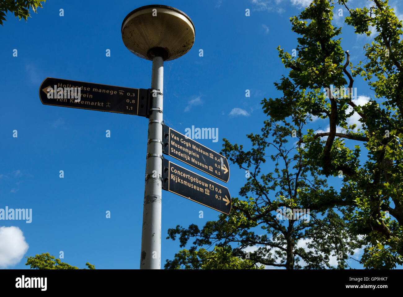 Vondelpark sign hi-res stock photography and images - Alamy