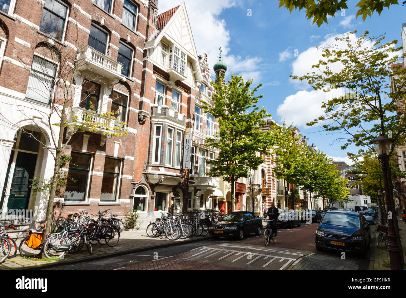 Street in Amsterdam Holland Netherlands Stock Photo - Alamy