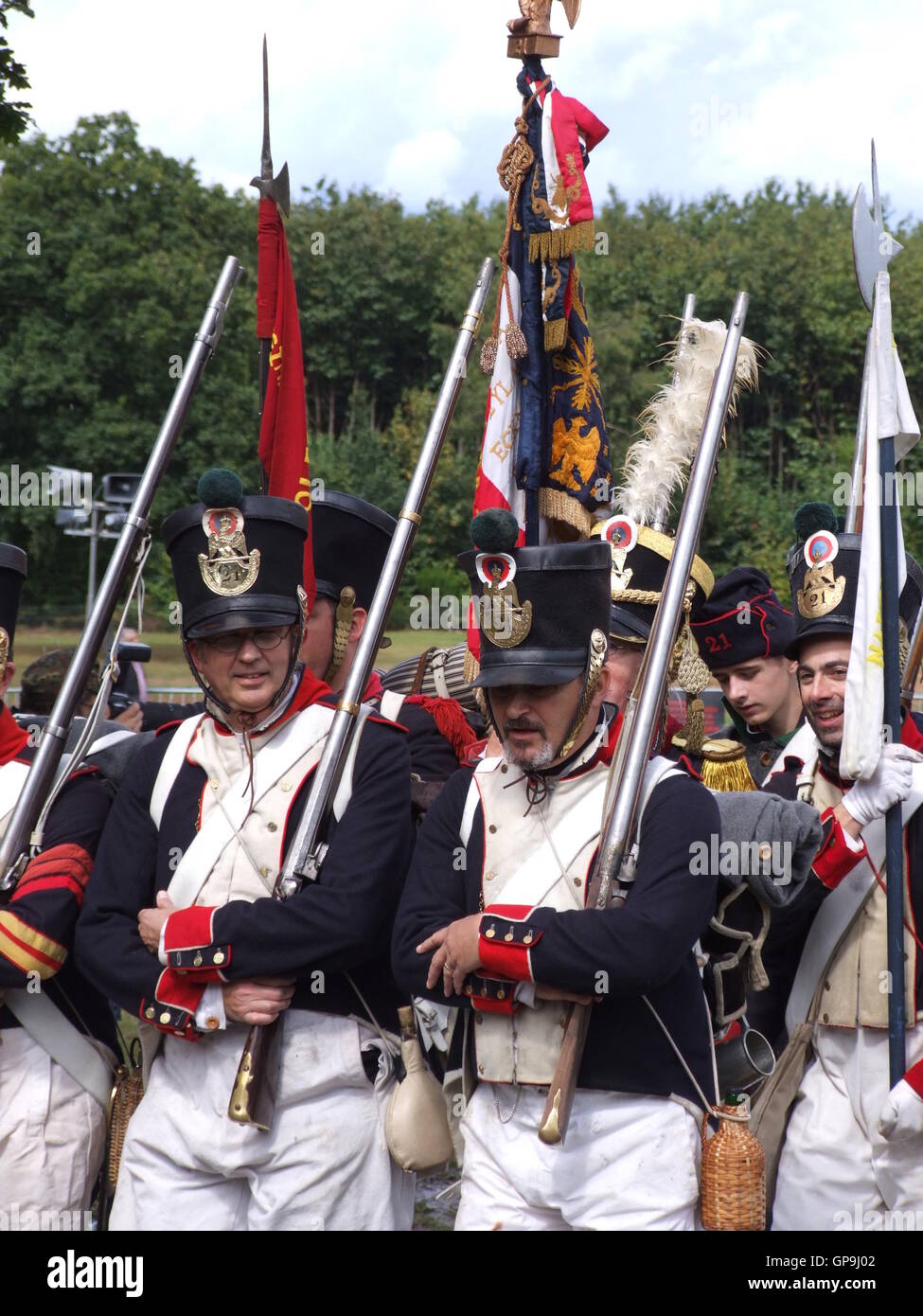 Napoleonic soldiers marching hi-res stock photography and images - Alamy