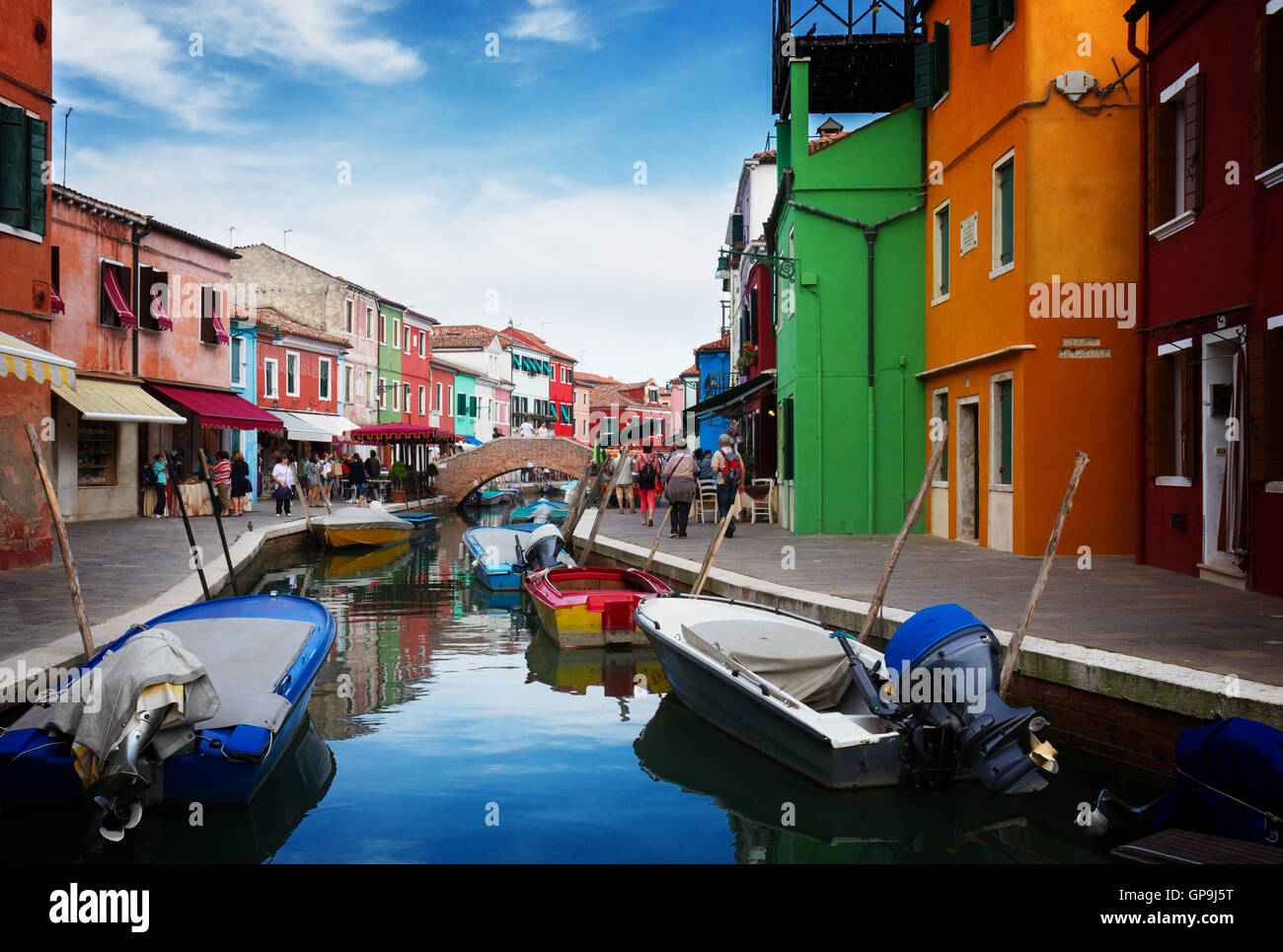Burano island, Venice, Italy Stock Photo - Alamy