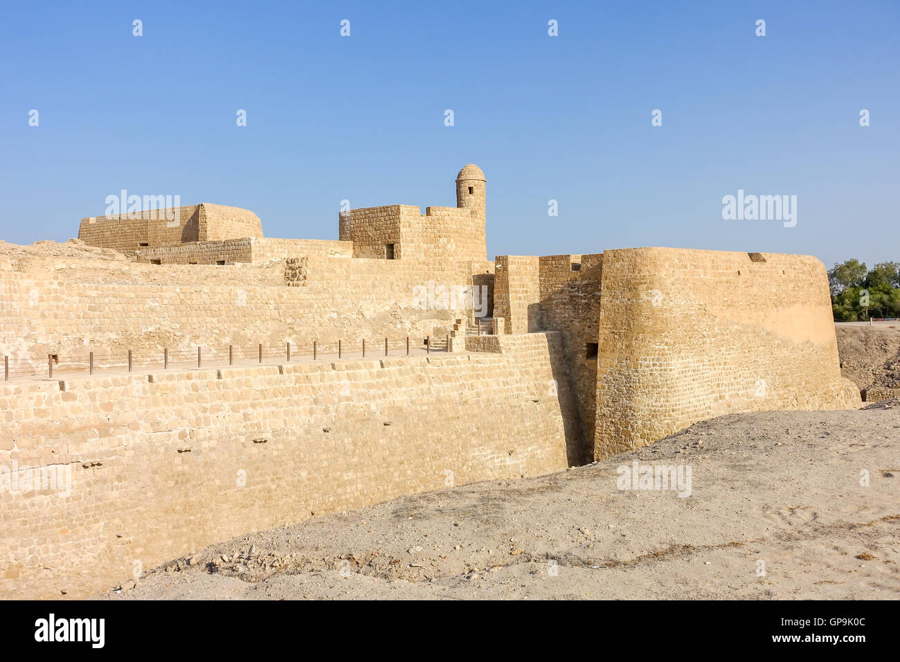 The Bahrain Fort Stock Photo - Alamy