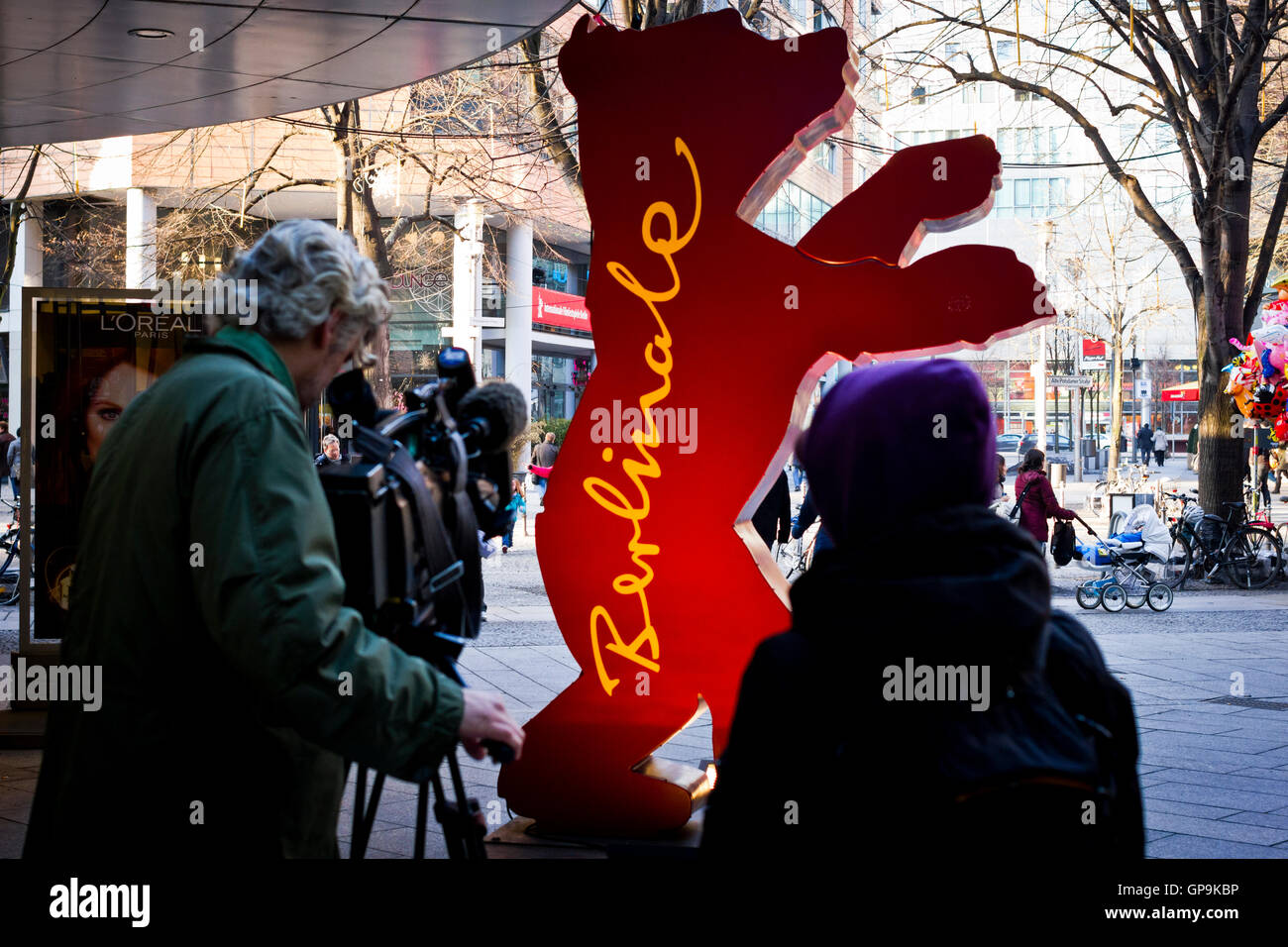 Symbol of the berlinale hi-res stock photography and images - Alamy