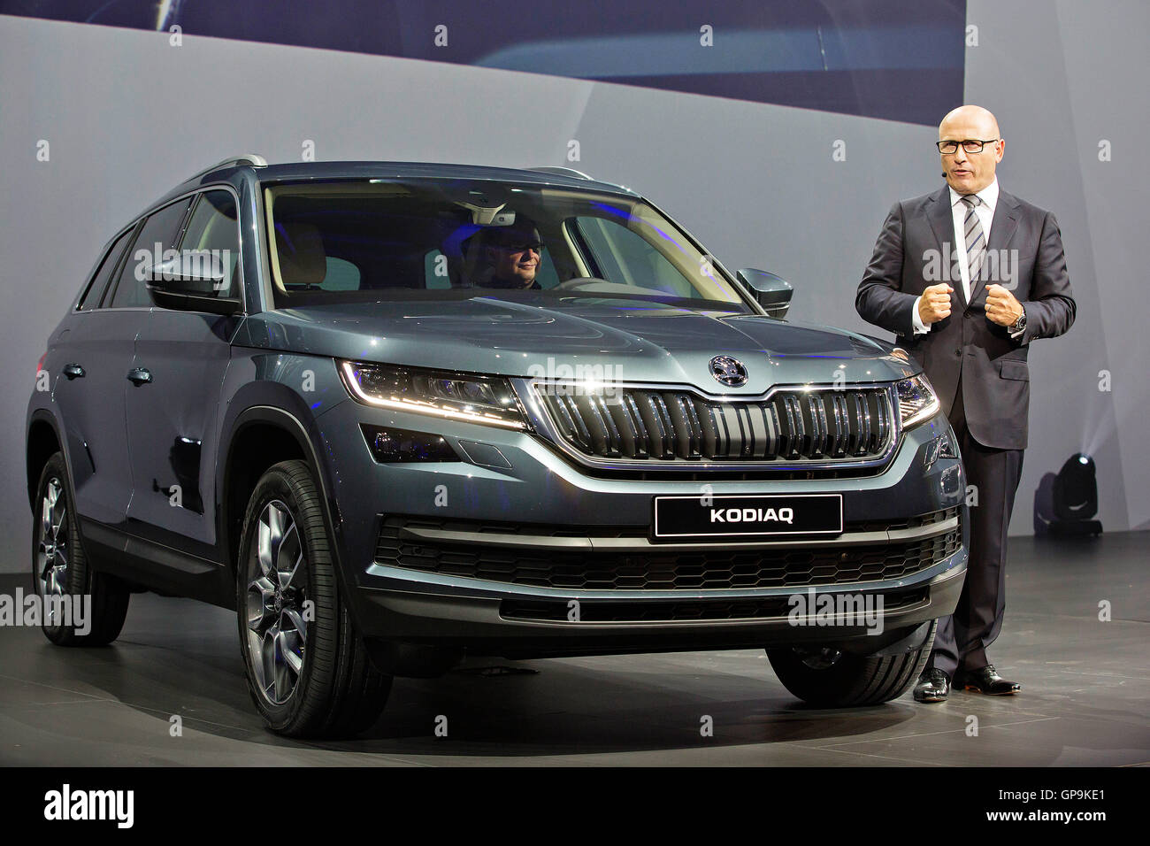 Bernhard Maier, Skoda Kodiaq, SUV car, World premiere Stock Photo - Alamy
