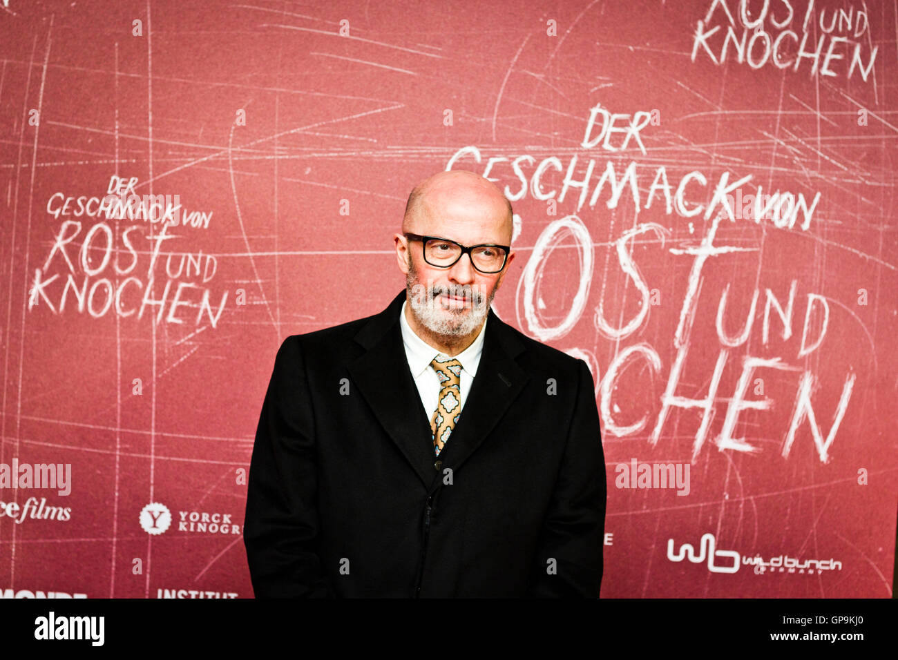 Director Jacques Audiard poses on the red carpet during French Film ...