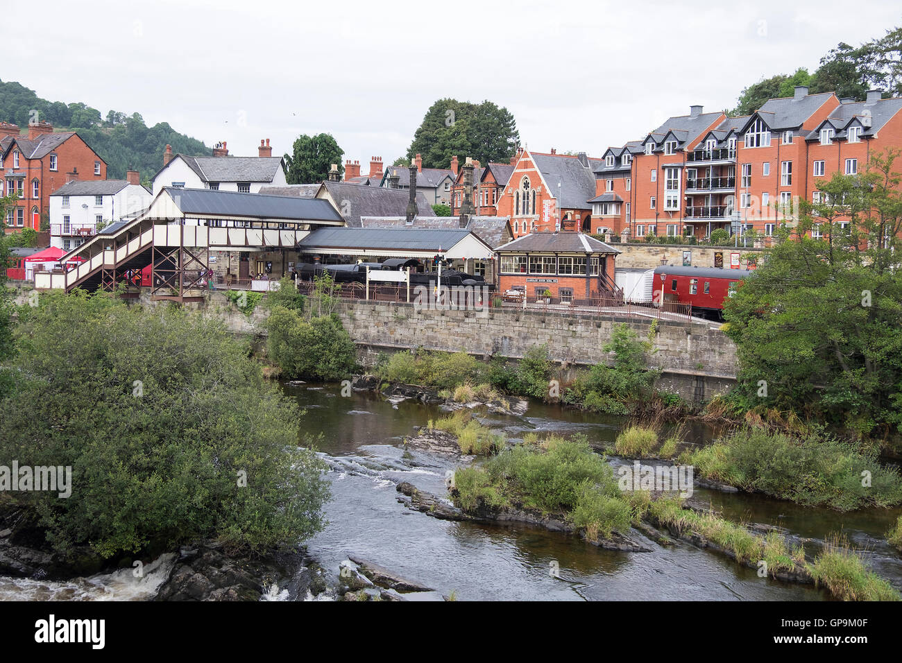 Llangollen Station, Heritage Railway, Llangollen Stock Photo - Alamy