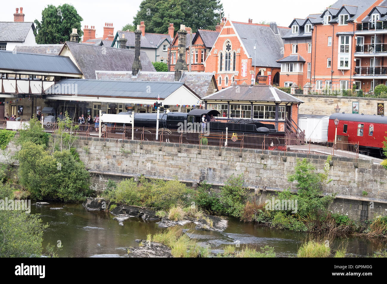 Llangollen Station, Heritage Railway, Llangollen Stock Photo - Alamy