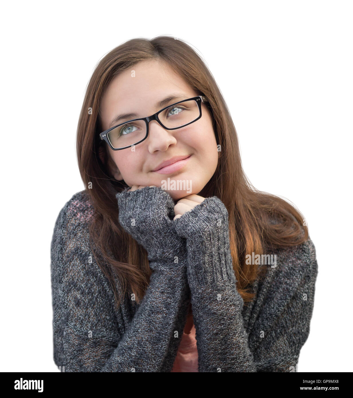 Teen thinking hi-res stock photography and images - Alamy