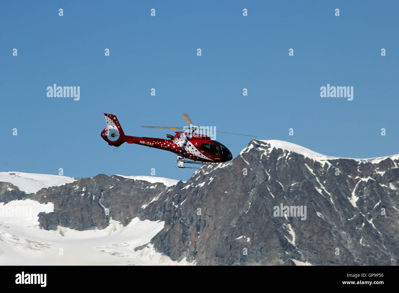Swiss rescue helicopter hi-res stock photography and images - Alamy