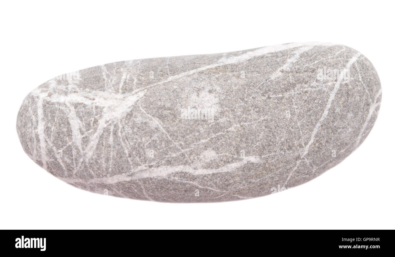 stone isolated on white background Stock Photo - Alamy