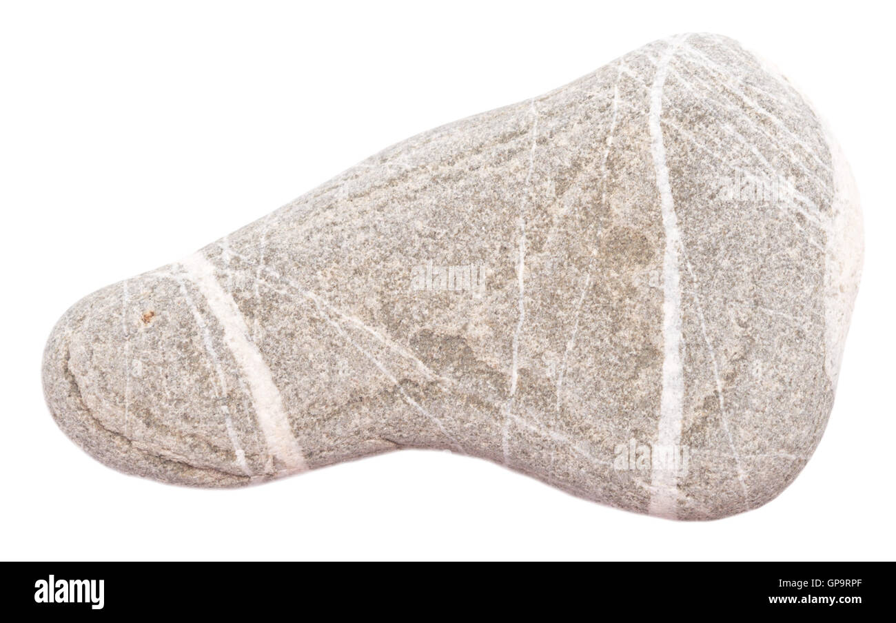 foot shaped stone isolated on white background Stock Photo - Alamy