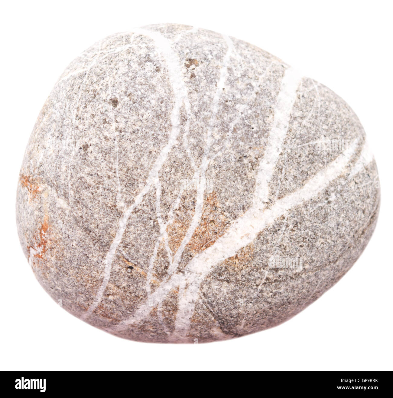 stone isolated on white background Stock Photo - Alamy