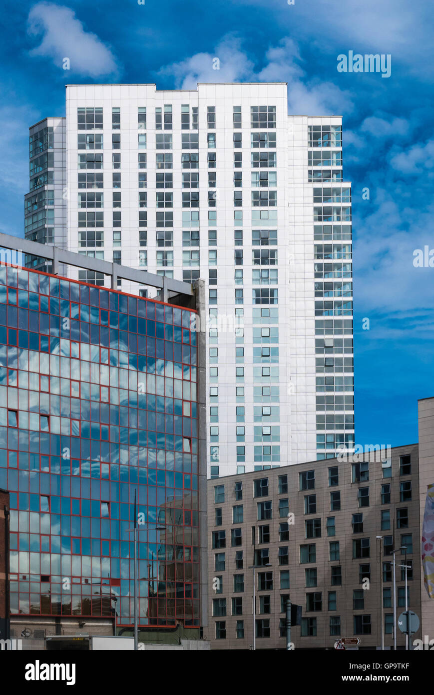 The Obel and Royal Mail buildings in Belfast Stock Photo - Alamy