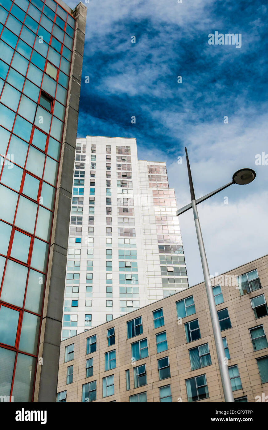 The Obel and Royal Mail buildings in Belfast Stock Photo - Alamy
