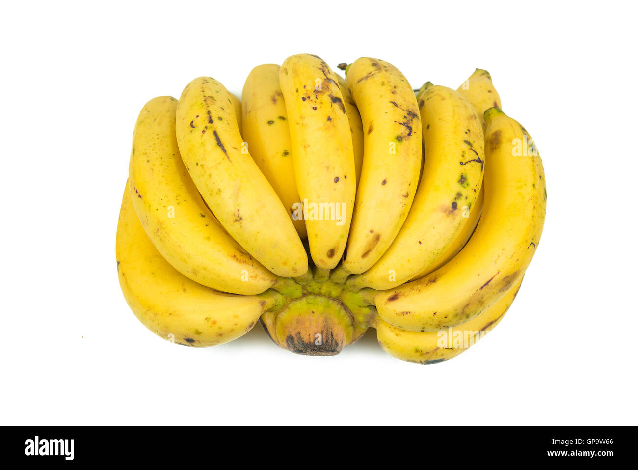 Bananas isolated on white background, Bunch of bananas Stock Photo - Alamy