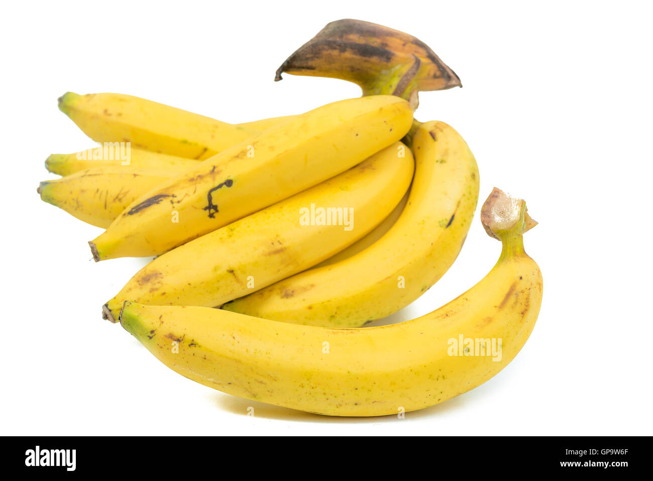 Bananas isolated on white background, Bunch of bananas Stock Photo - Alamy