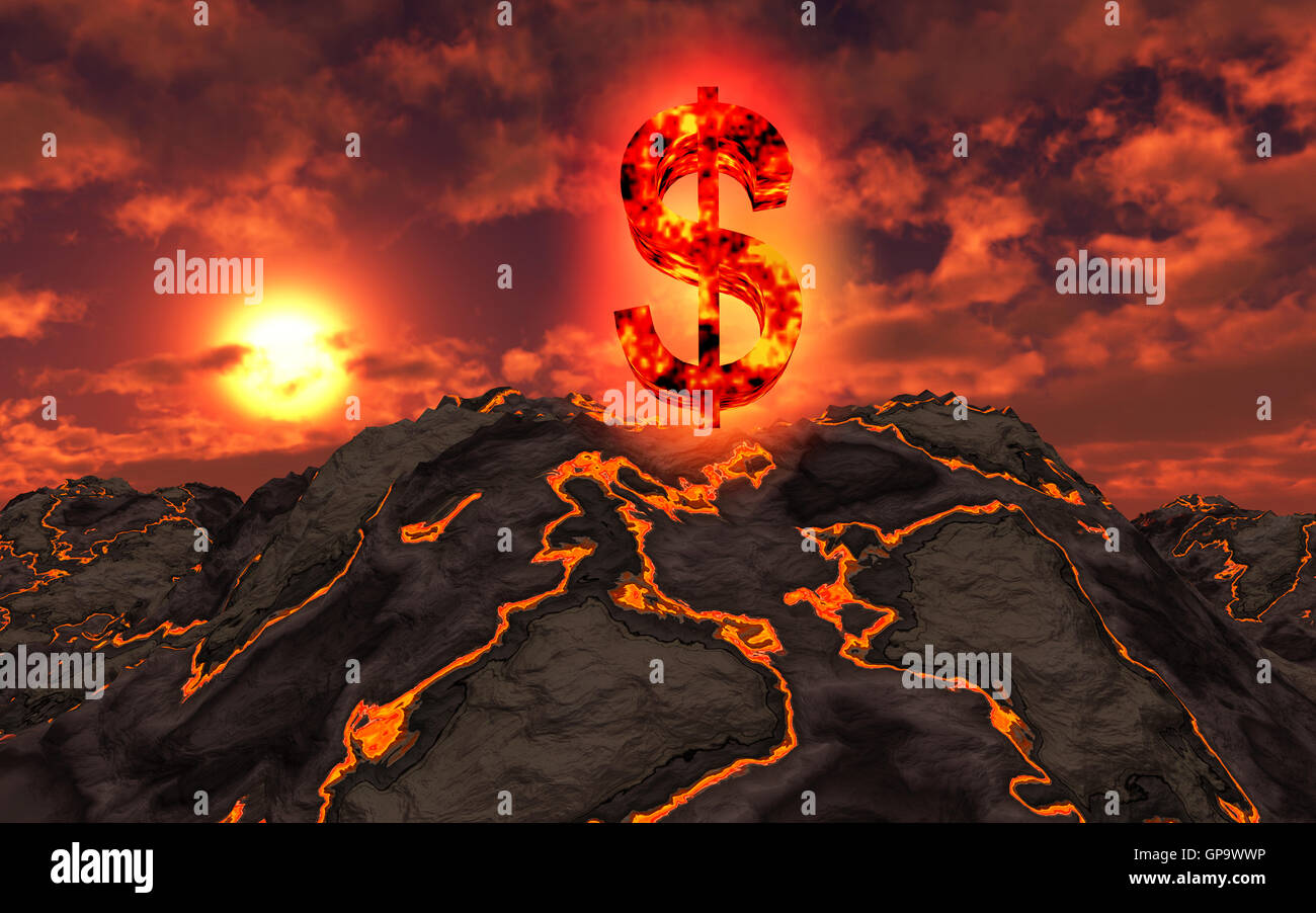 Currency mountain hi-res stock photography and images - Alamy