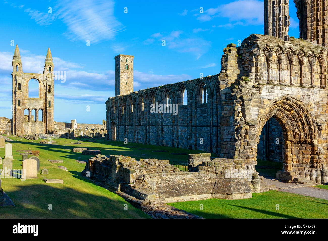 St Andrew's Cathedral, St Andrews, Fife, Scotland, UK Stock Photo - Alamy