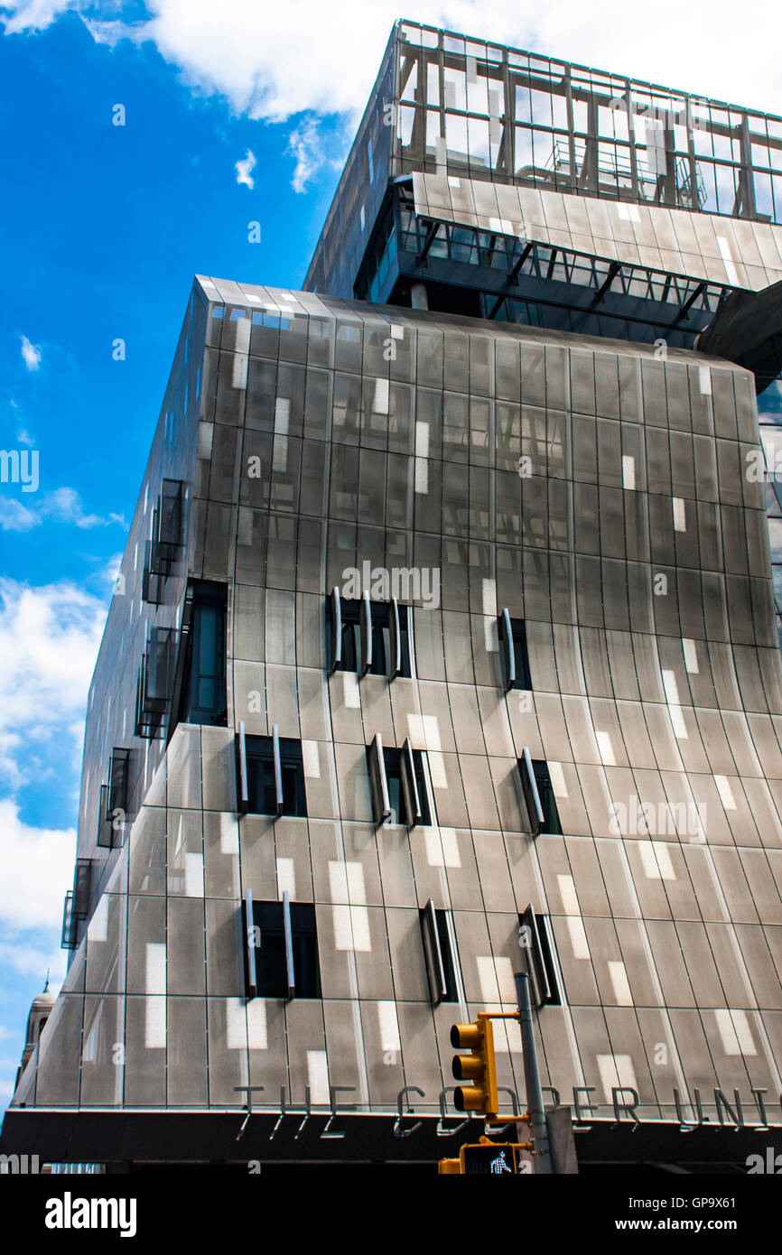 41 Cooper Square building in New York Stock Photo - Alamy