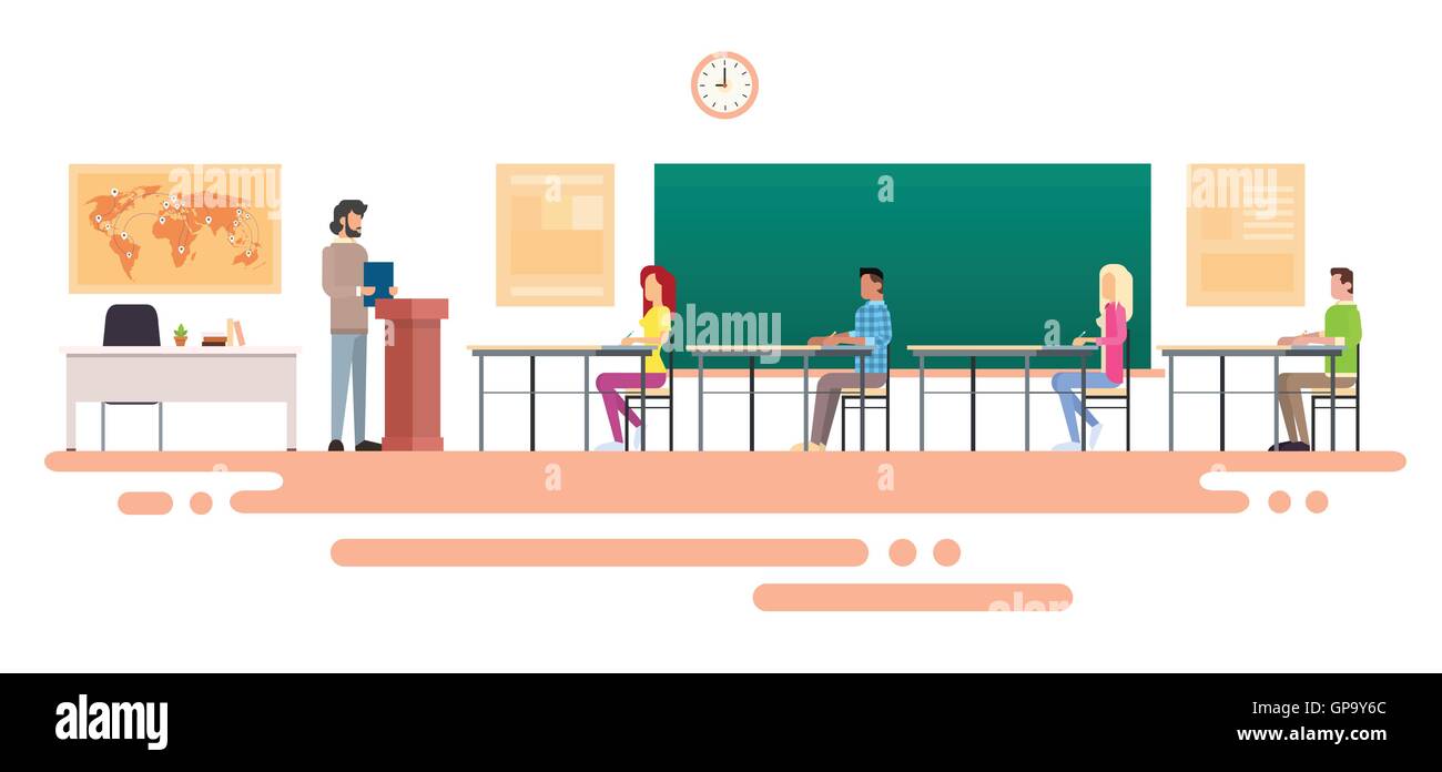 Auditorium university lecture Cut Out Stock Images & Pictures - Alamy