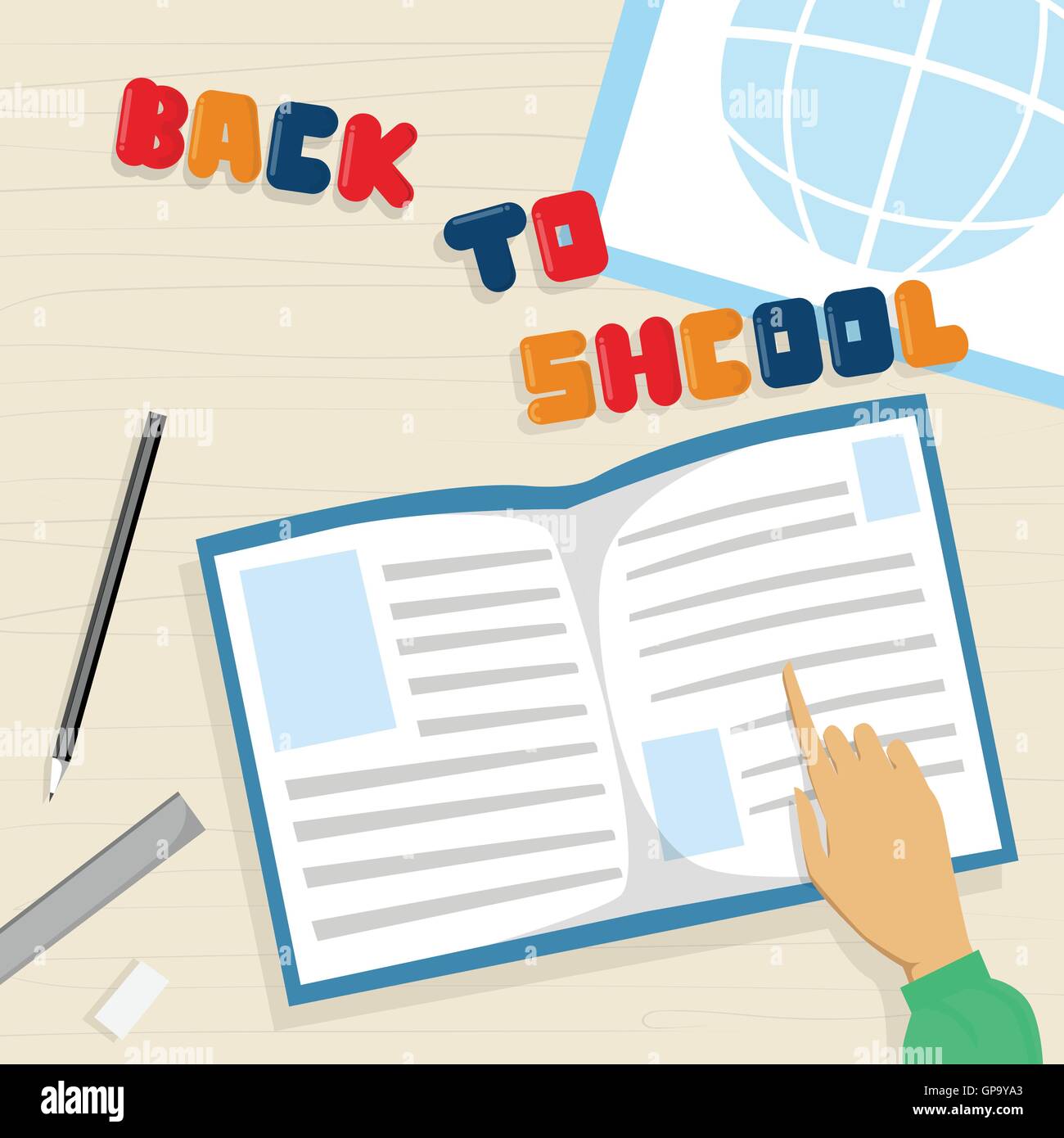 First grade classroom Stock Vector Images - Alamy