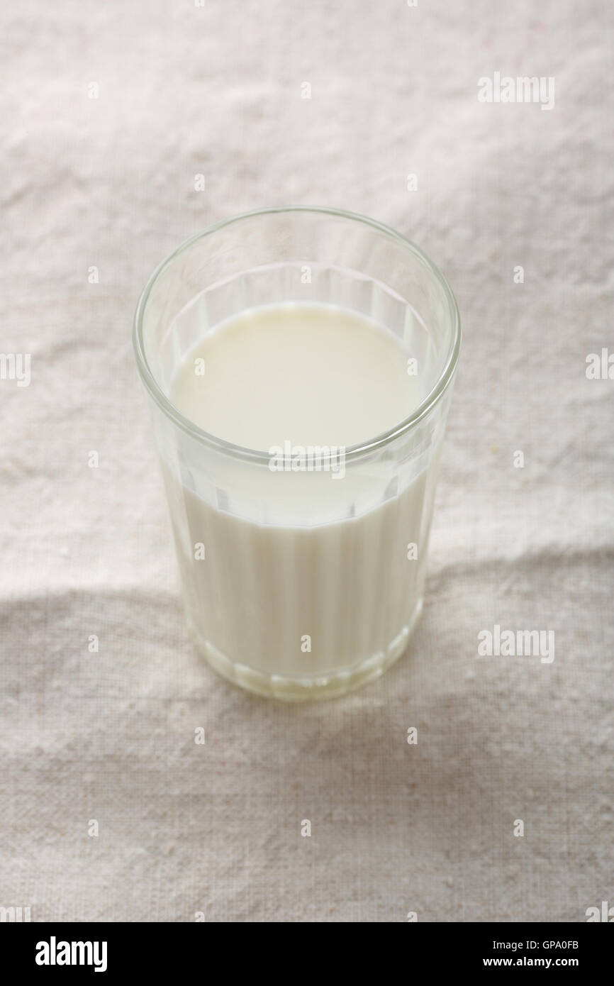 One glass fresh almond hi-res stock photography and images - Alamy