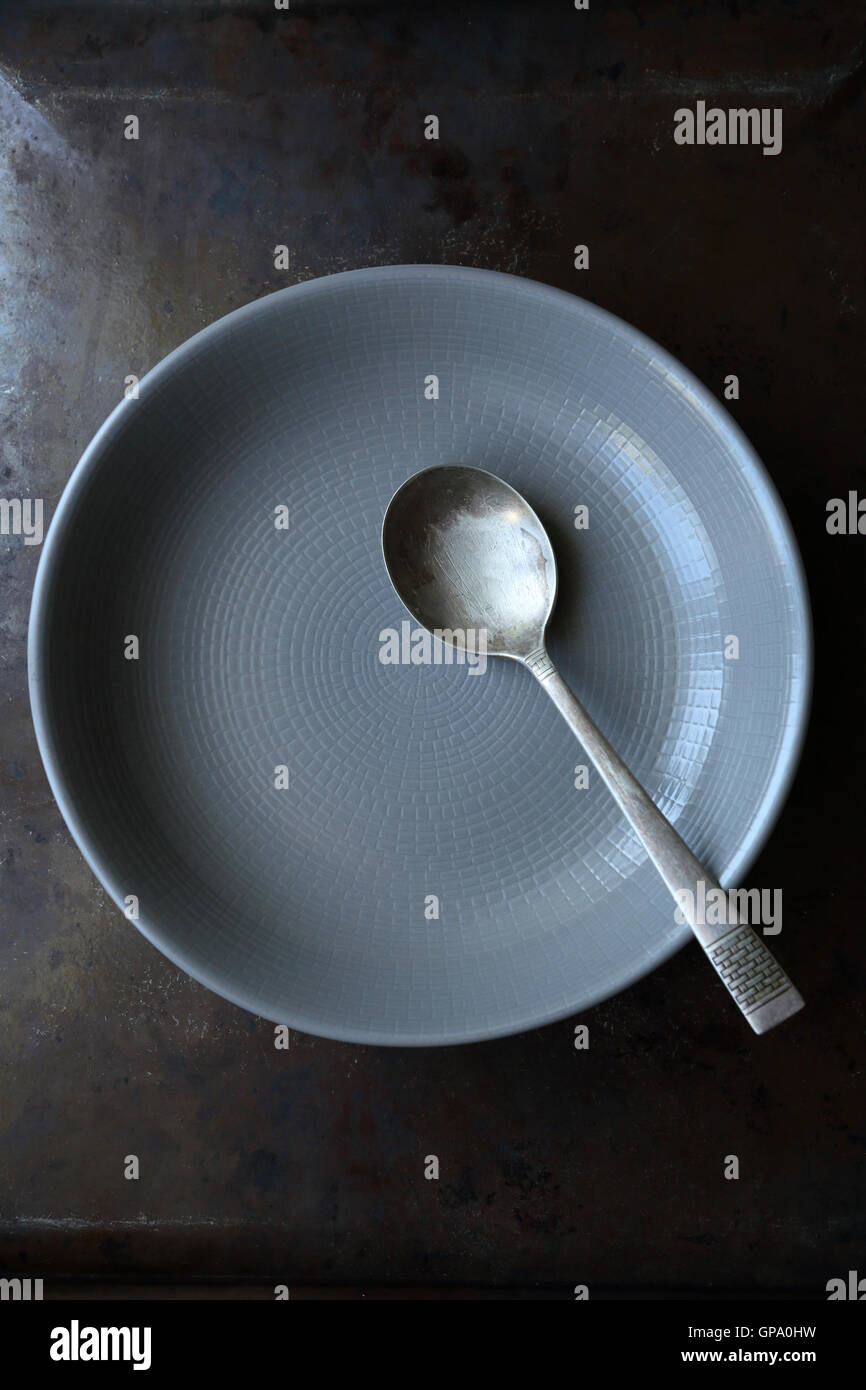 Empty dinner table above hi-res stock photography and images - Alamy